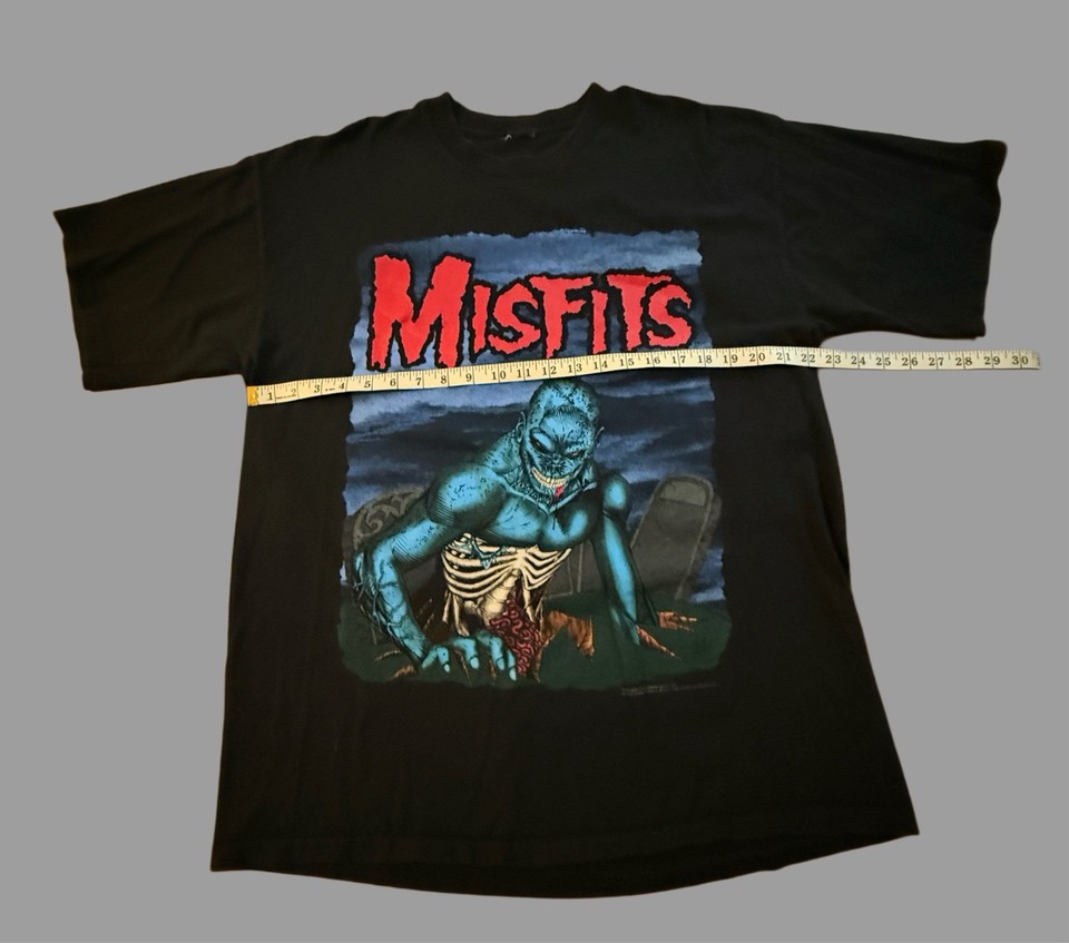 Misfits 90’s Beyond The Grave Double Sided Graphics XL T- Shirt | eBay