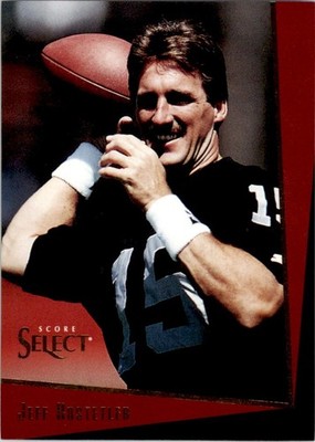 1993 SCORE SELECT JEFF HOSTETLER LOS ANGELES RAIDERS #99 | eBay