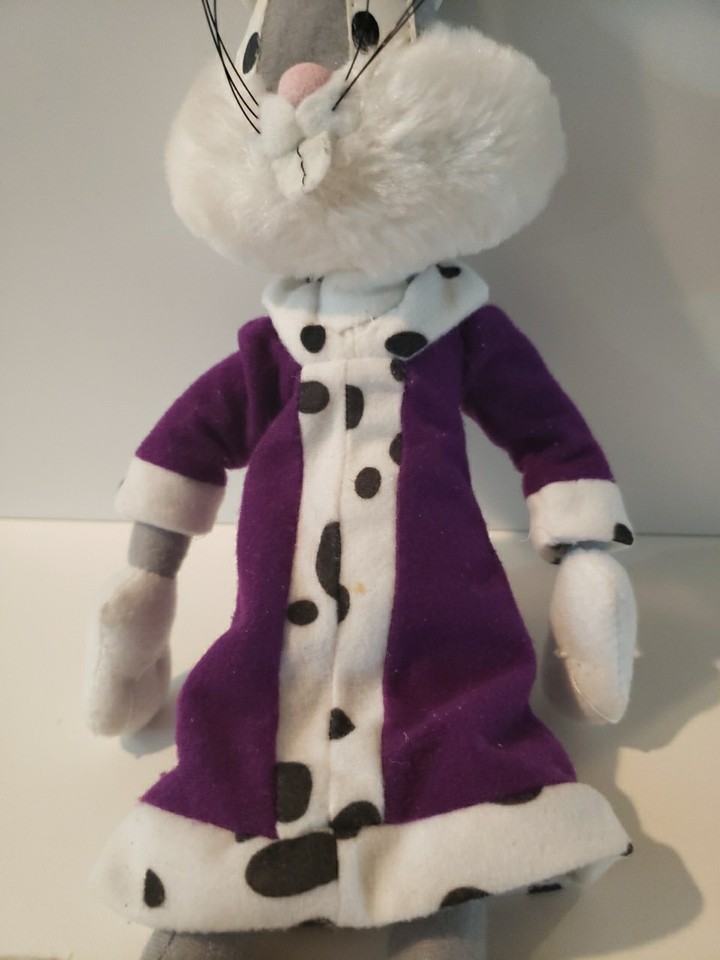 Vintage Bugs Bunny Plush 14" Ace Play By Play King Bugs | eBay
