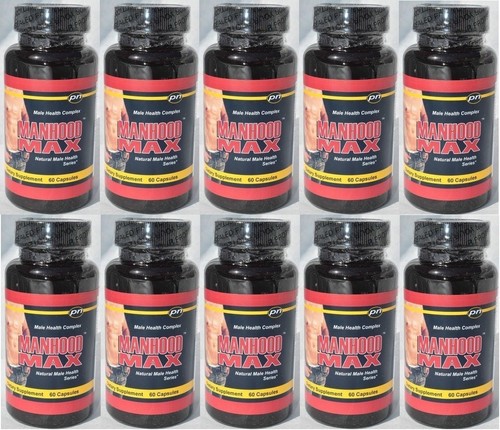 10 Manhood Max Penis Pills Male Erectile Enhancement Increase Girth ...