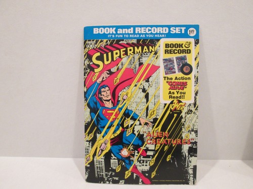 Record & Book Set Superman "Alien Creatures" 45 RPM | eBay