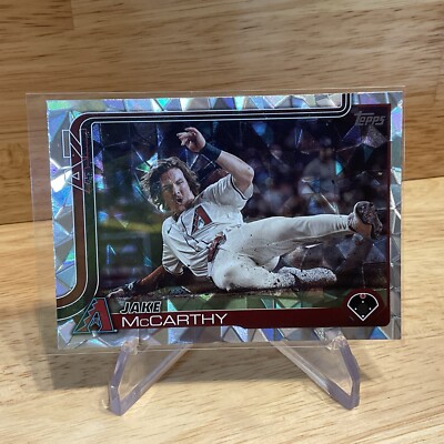 2025 Topps Series 1 - Jake McCarthy Diamante Parallel Arizona ...