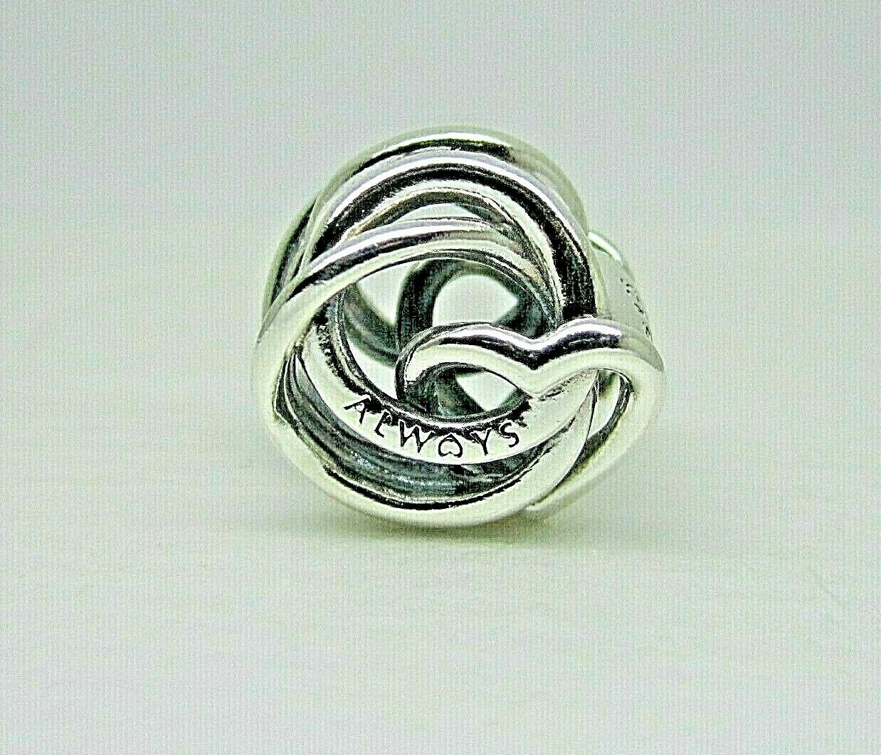 Authentic Pandora #791507C00 Family Always Encircled Heart Charm for ...