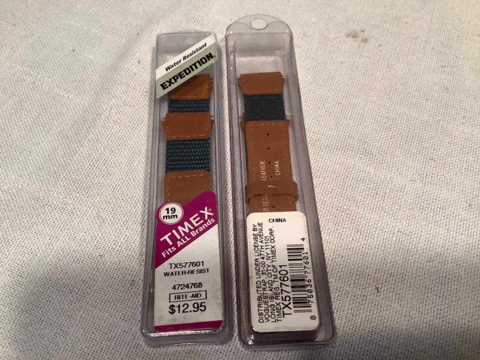 VTG Timex Watch Band Replacement: Ironman Expedition Colors Calf ...