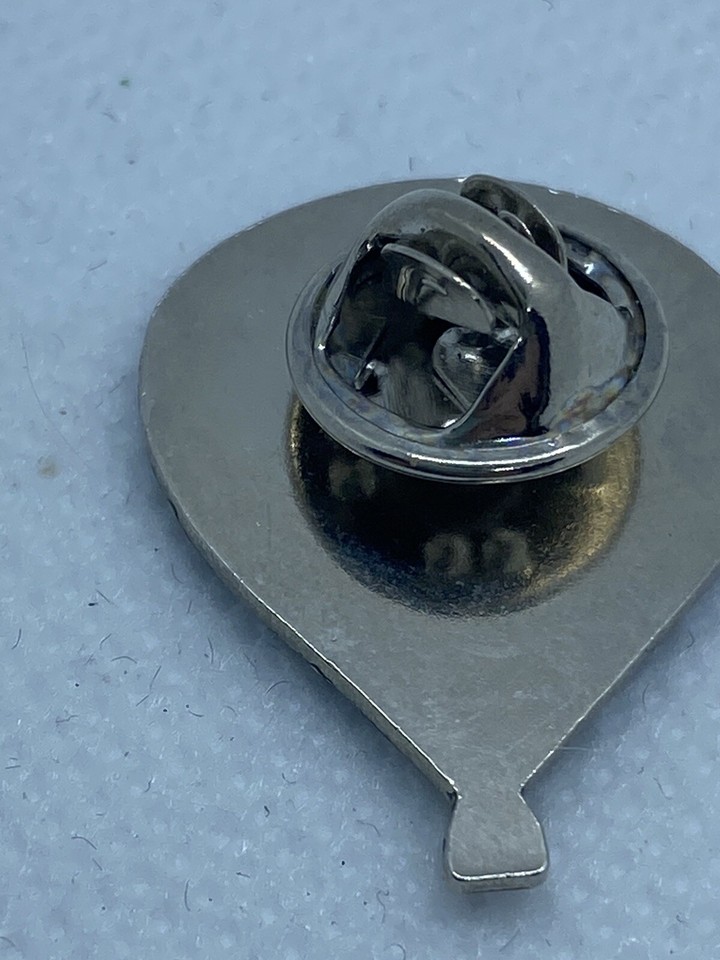 Wheelchair Accessible Hot Air Balloon Tie Lapel Pin Heart Capable | eBay