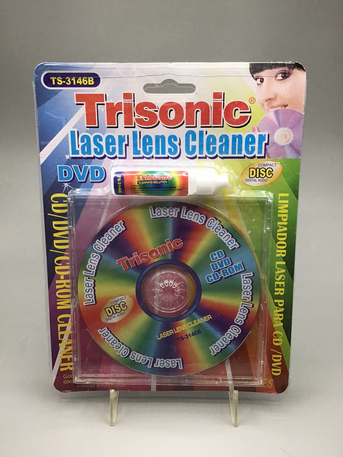Trisonic Laser Lens Cleaner Cd, DVD, CD-Rom | eBay