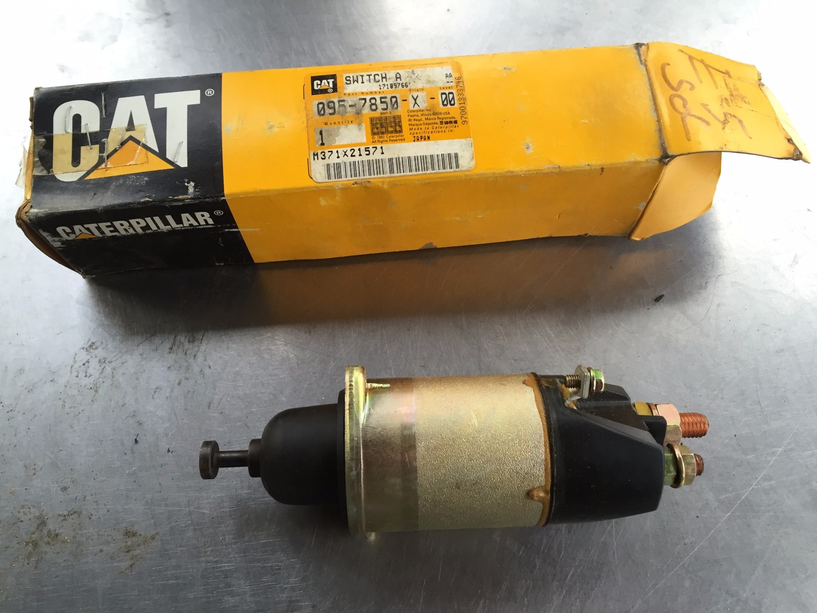 095-7850 CAT Switch A Caterpillar 0957850 AKASHI EXCAVATOR MMC ENGINE ...