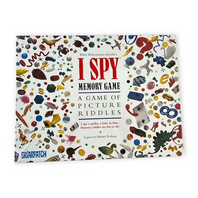 I Spy Memory Game: A Game Of Picture Riddles Briarpatch Inc. 1995 New ...