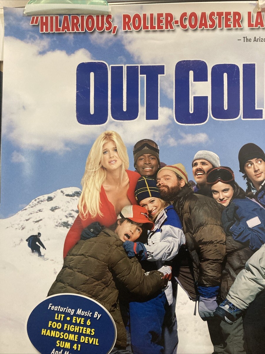 Filmposter Van Out Cold Relive This Iconic Snowboarding Scene In