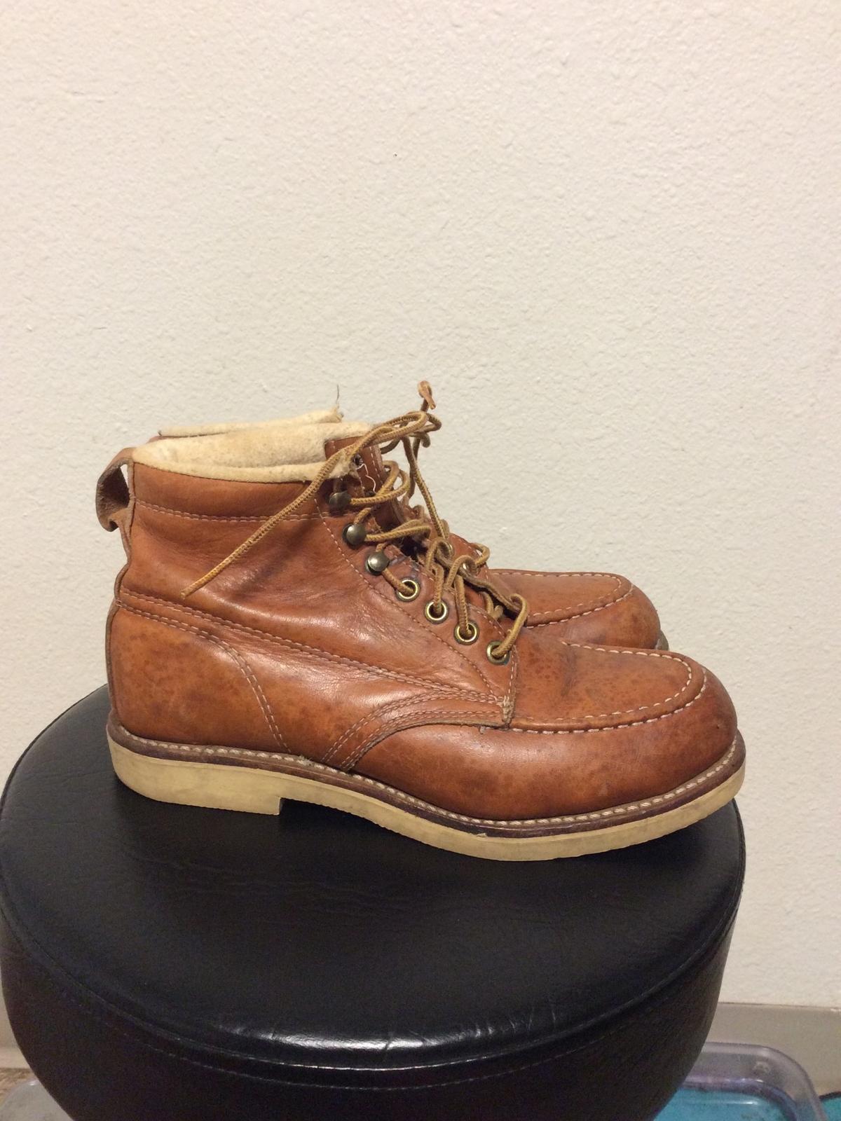 1950s Vintage Red Wing Heritage Moc Toe Boots Sz 6.5 … - Gem