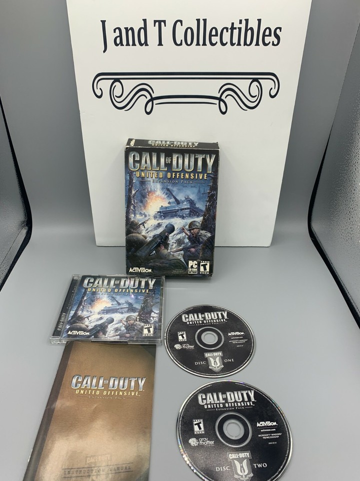 PC Game Call of Duty, 9 Game Bundle-Black Ops, Ghost, MWF, Expansion ...