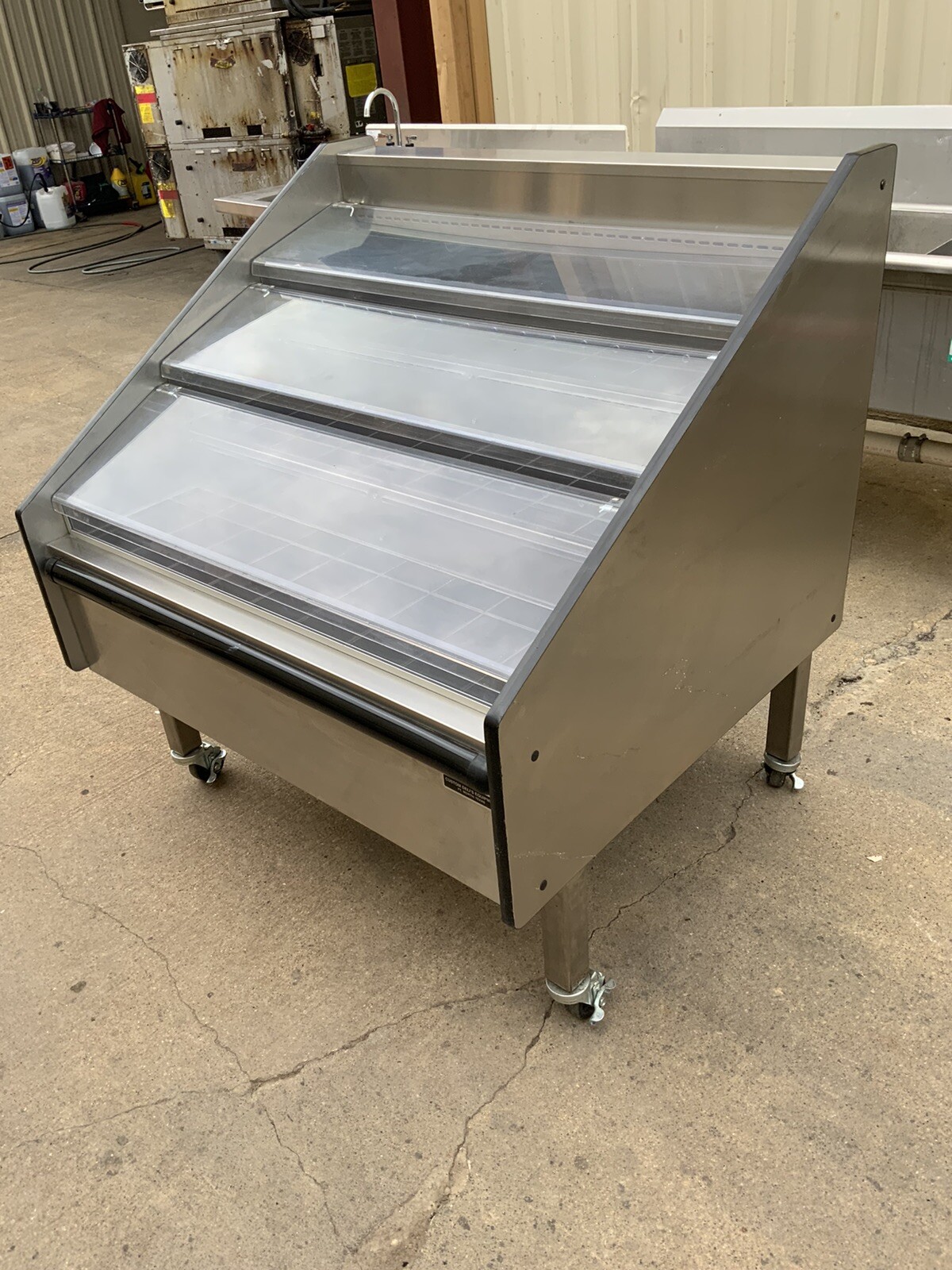 Custom Deli 3-tier heated holding cabinet tortilla food warmer ...