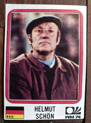 N.83 Helmut Schon-Figurina Football Édition Panini Collection Munchen ...