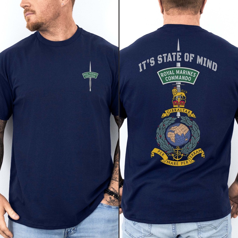The Royal Marines Commando British Army Men T-Shirt | eBay