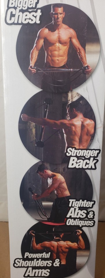 Ontel ISO 7X Isometric Workout Bar - Silver 735541608094| eBay