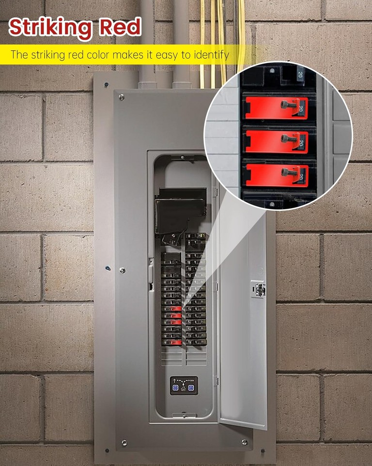 20 Sets Fire Alarm Locks, Fire Alarm Breaker Lock, Work to Prevent ...