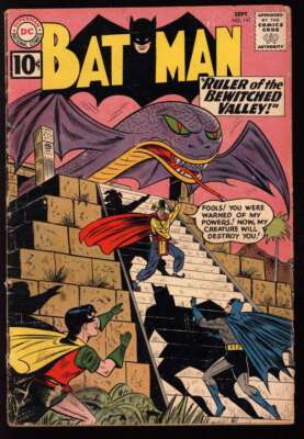BATMAN #142 2.5 // SHELDON MOLDOFF COVER DC COMICS 1961 | eBay