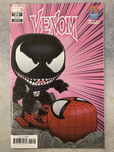 VENOM #25 PX PREVIEWS FUNKO POP 316 HOMAGE STEGMAN CATES VARIANT MARVEL ...