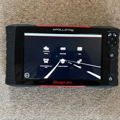 SNAP ON APOLLO D9 DIAGNOSTIC SCANNER TOOL, CAR VAN VEHICLE MACHINE | eBay