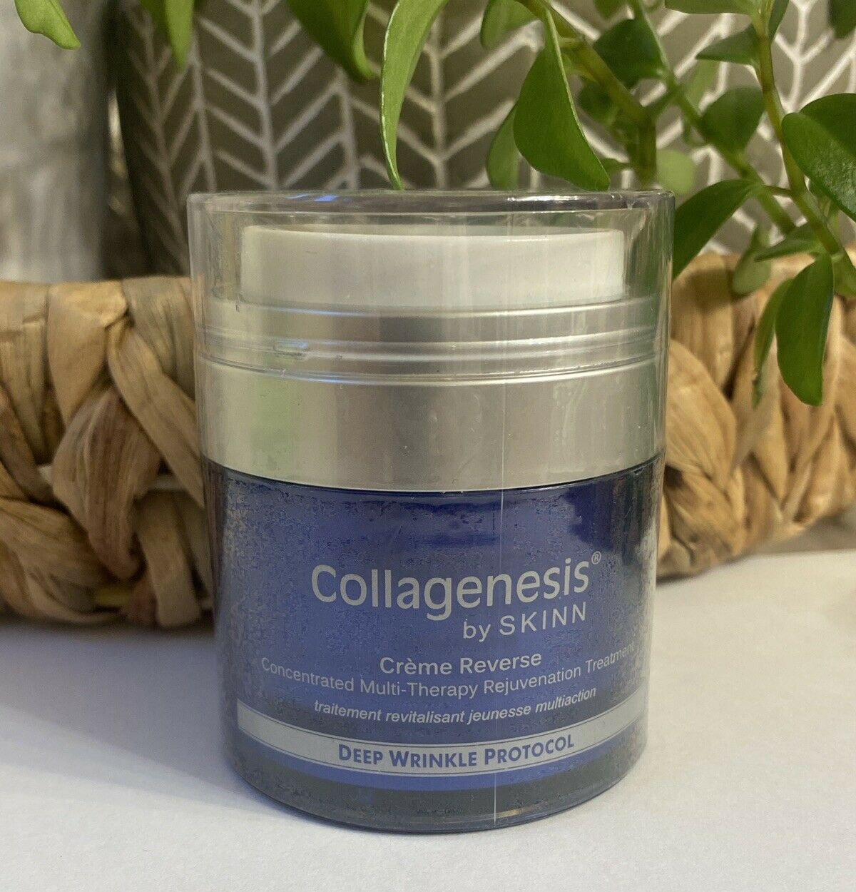SKINN COLLAGENESIS DEEP WRINKLE PROTOCOL CREME REVERSE Full size 1.7 oz ...