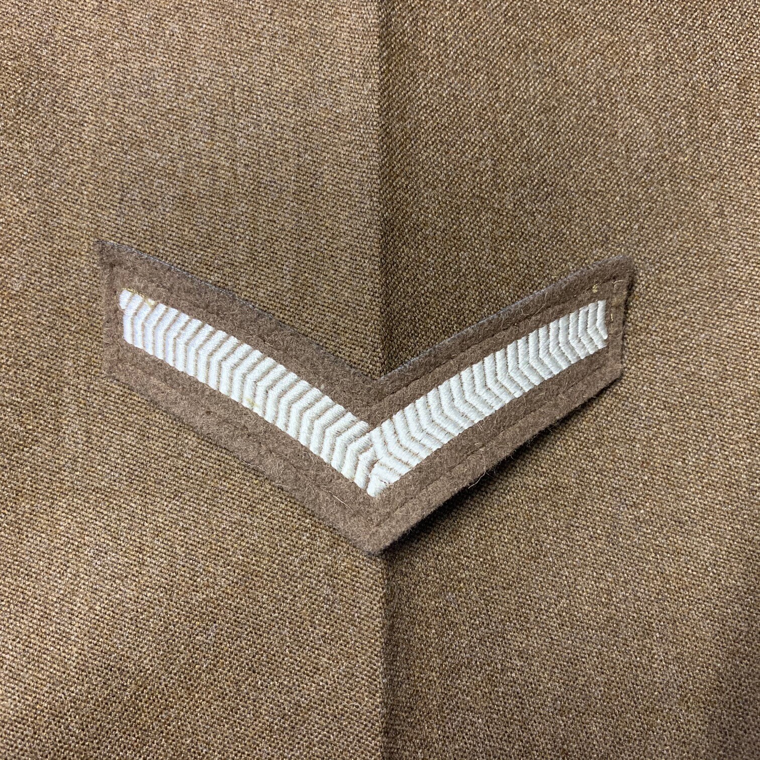 UK British Army Surplus FAD Rank Stripe Chevrons, Lance Corporal Staff ...