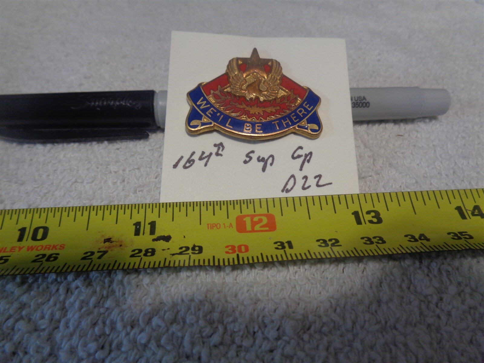 164th Support Group D22 Unit Crest, DI, DUI (DRAW#W2) | eBay
