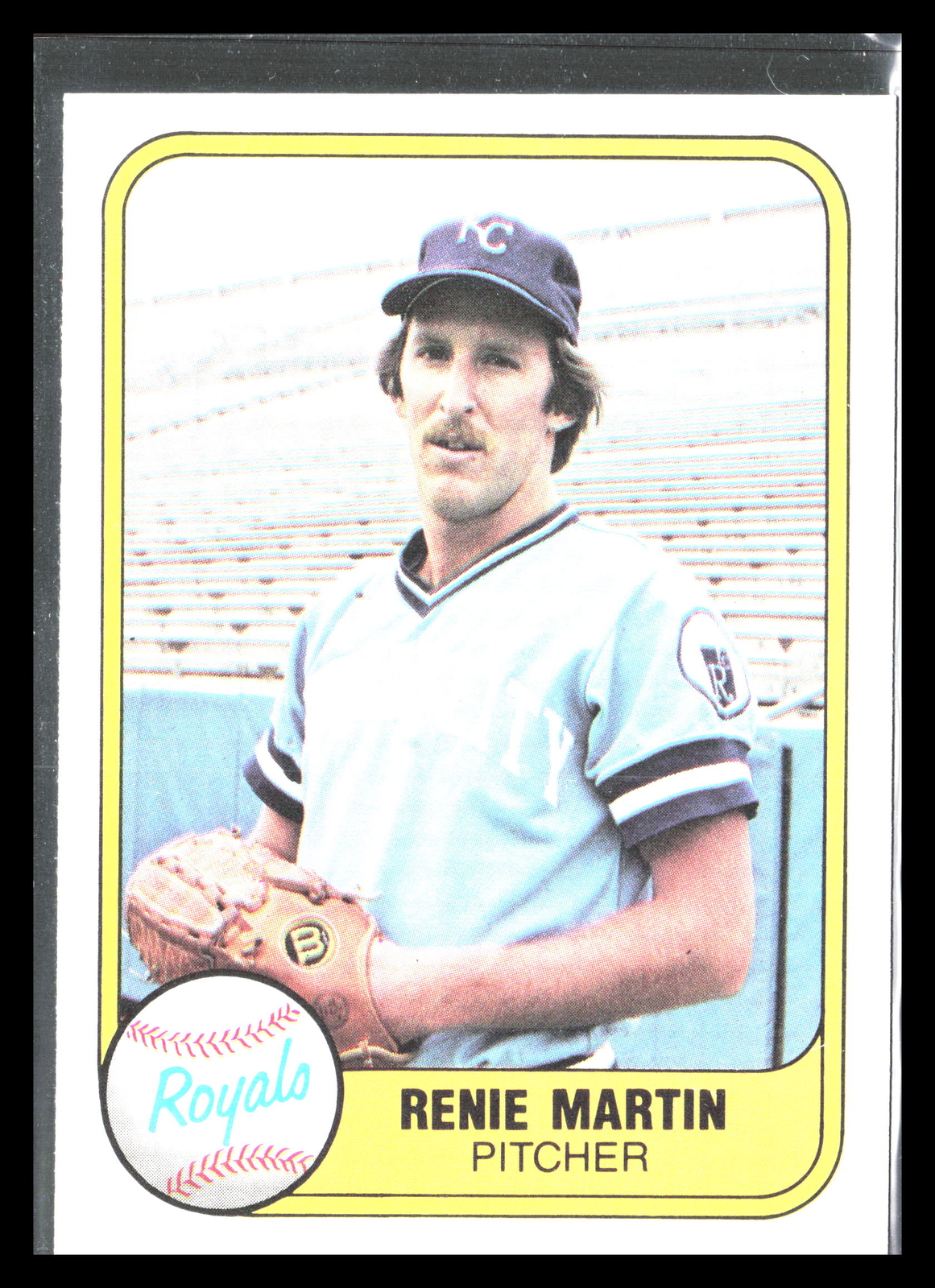 Renie Martin 1981 Fleer #39 (Kansas City Royals) | eBay