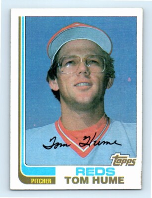 1982 Topps Tom Hume Cincinnati Reds #763 | eBay