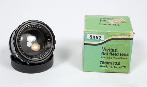 VIVITAR 135mm F4.5 Enlarger Lens for up to 4X5 negatives #8962 | eBay