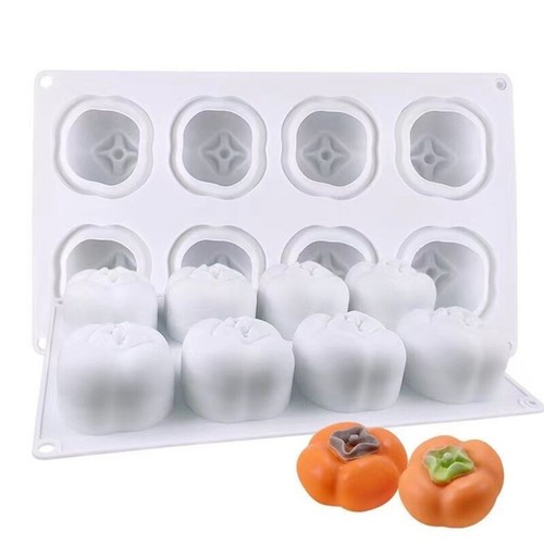 Making DIY 3D Mold Persimmon Shape Silicone Mold Mould Baking Gift ...