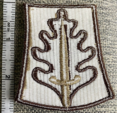 U.S.Army 333rd Military Police Brigade Shoulder Patch Brown on Tan ...