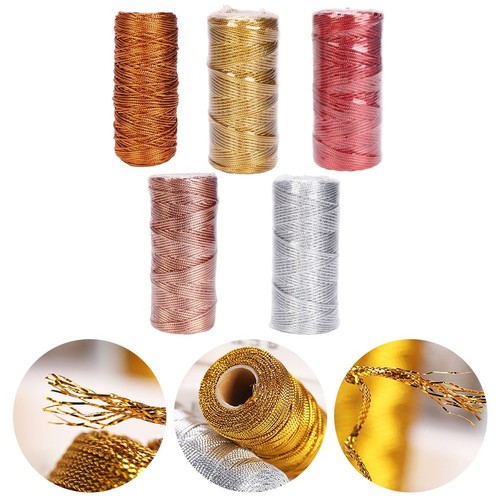 Bows Rope Gold Silver Cord Manual Measurement 100m Length Brand-new ...