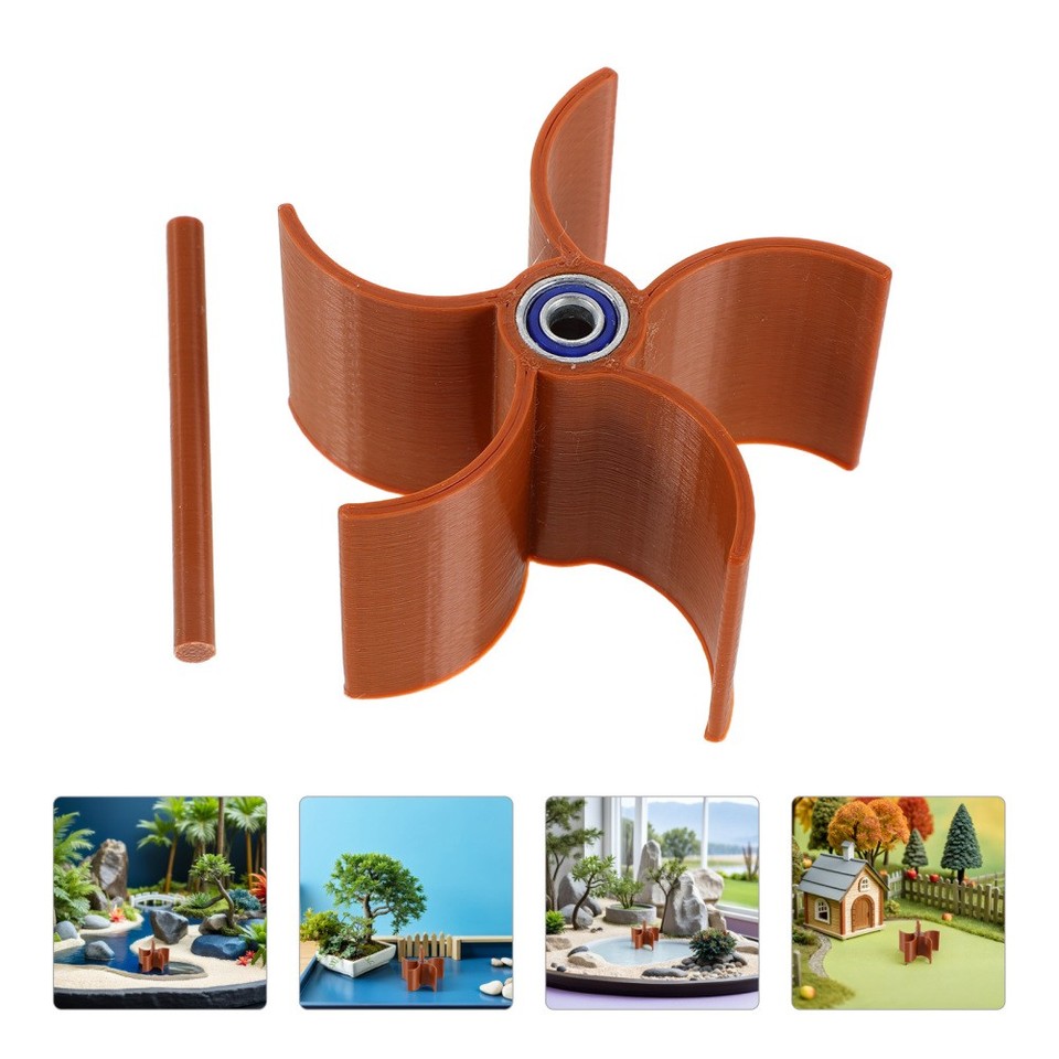 Waterwheel Bonsai Fish Tank Decoration Fountains Aquarium Decors | eBay ...