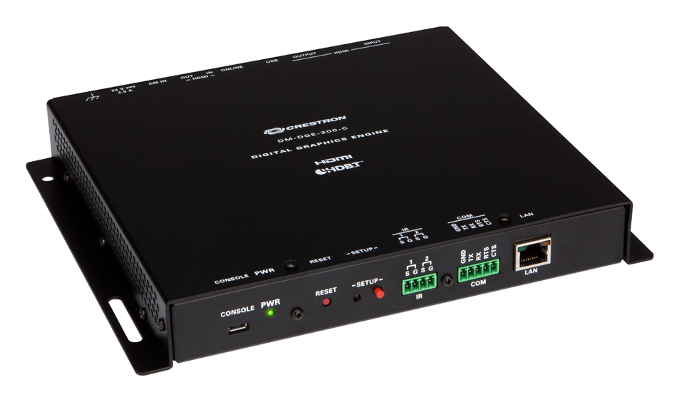 Crestron DM-DGE-200-C Digital Graphics Engine 200 with 4K DM 8G+® Input ...