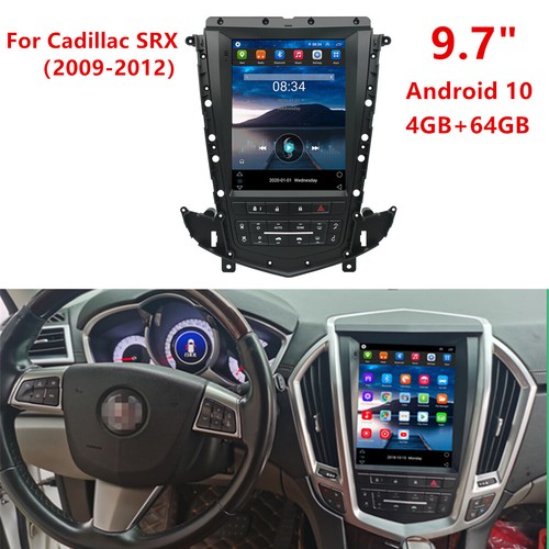 For 09-12 Cadillac SRX Android GPS Navigation WiFi 9.7'' Stereo Radio ...