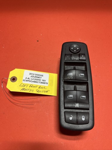 Front Left Door Master Power Window Switch Dodge Journey 2012 2013 ...