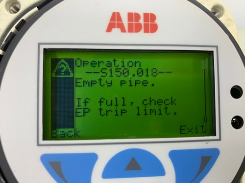 ABB WaterMaster DN 100 4" Electromagnetic Flow Meter + Remote ...
