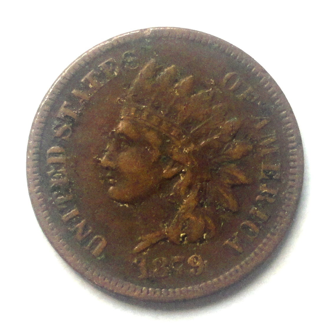 1879 Indian Head Cent Penny "TUCK" XF I12 | eBay