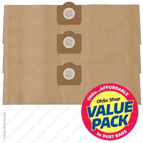 3x ROWENTA Vacuum Cleaner Bags ZR-81 TYPE - RU01, RU02, RU03, RU05 ...