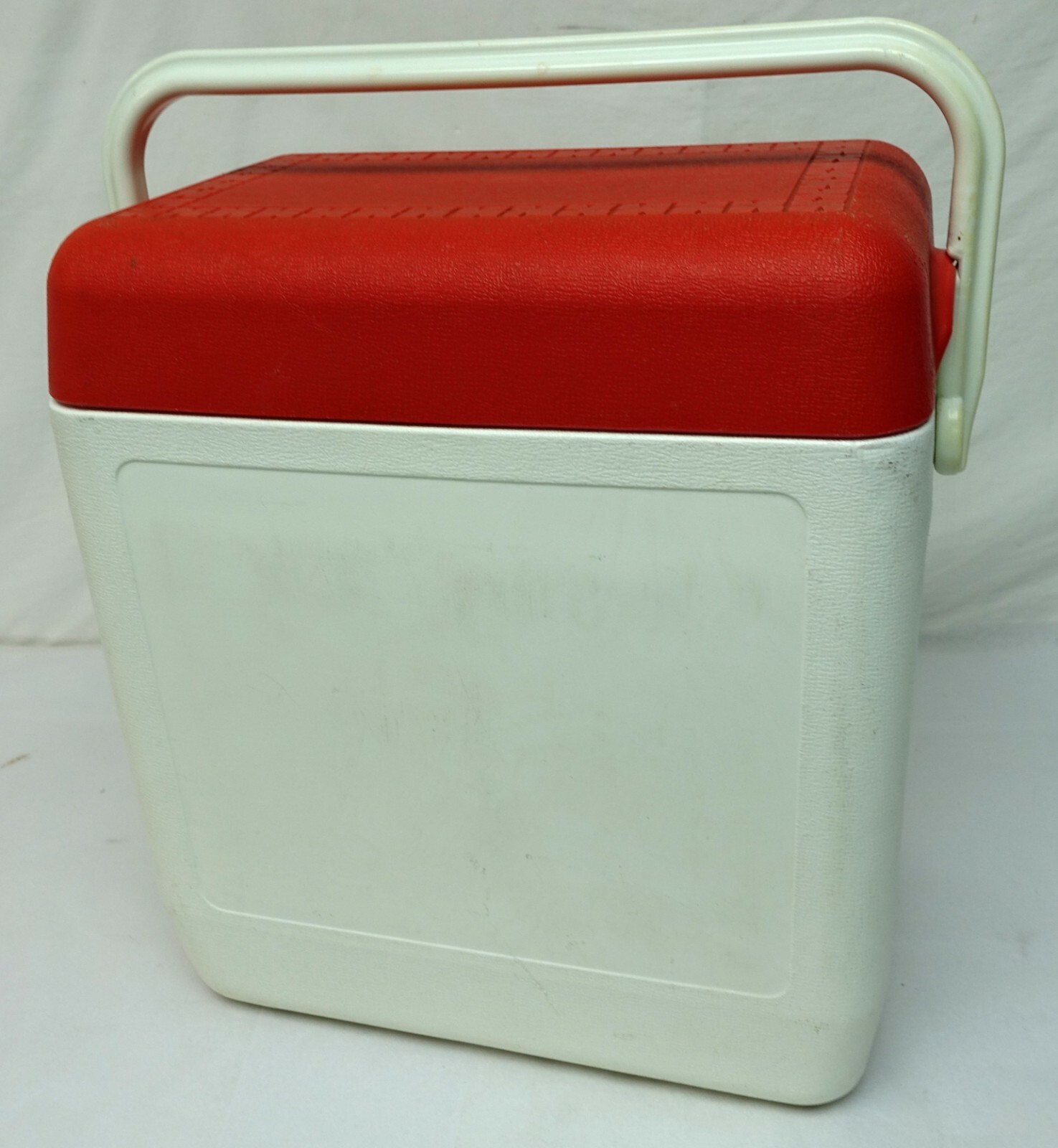 Gott Tote 18 ~ Vtg Personal Cooler Red White Ice Chest 18 Qt Camping ...
