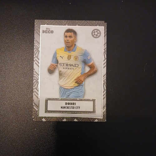 Rodri Base Card Topps Deco 2024-25 Manchester City & Spain | eBay UK