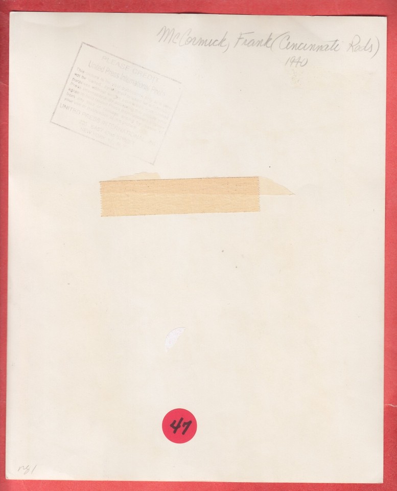 1940 CINCINNATI REDS 8 X 10 GLOSSY FRANK McCORMICK | eBay