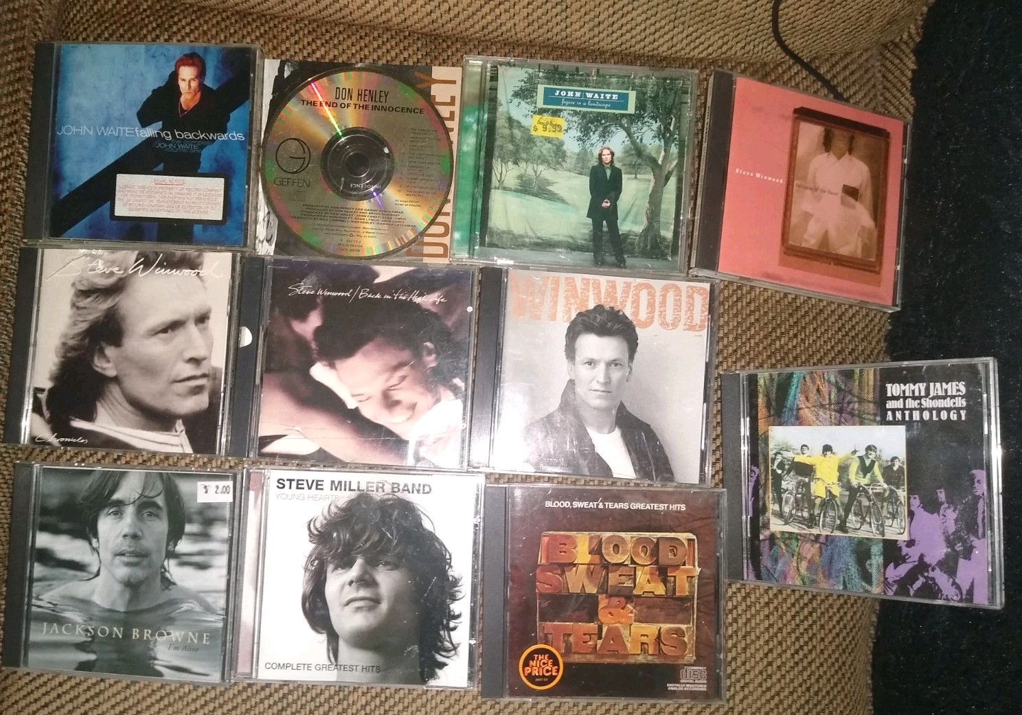 Lot of 22 Classic American Rock Winwood Chicago Doobies Steve Miller ...