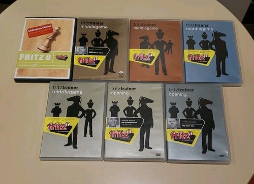 Chessbase Deep Fritz Chess PC DVD Lot of 7 | eBay