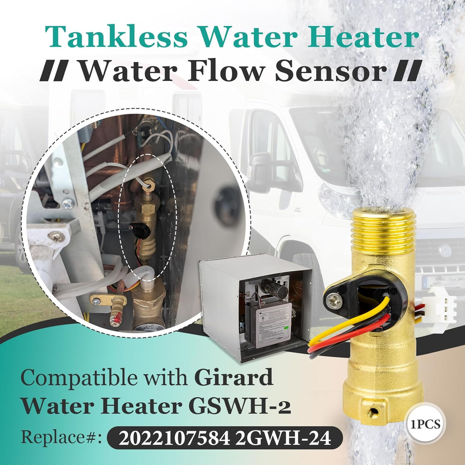 Water Flow Sensor for Girard GSWH-2 Tankless Water Heater – Replacement Part #20 | eBay