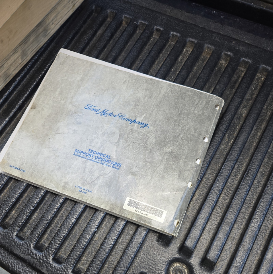 2001 Ford Mustang Factory Shop Electrical Wiring Diagram Manual | eBay