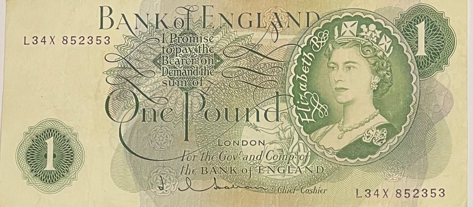 OLD BRITISH BANK NOTES 10 SHILLINGS, ONE POUND £1. CHOOSE YOUR TYPE ...