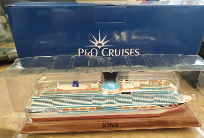 P AND O Cruises Iona ship model boxed and unopened inner packaging ...