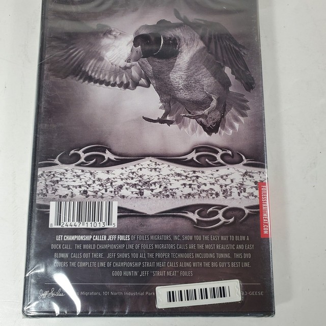 Callin' Ducks The Strait Meat Way Jeff Foiles Migrators DVD for sale ...