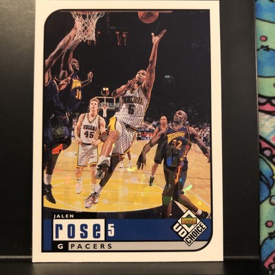 1998-99 Upper Deck UD Choice Choice Reserve #57 Jalen Rose Indiana ...